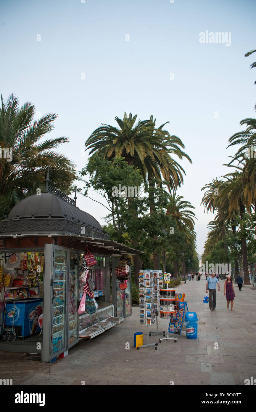Paseo del Parque, Malaga Stock Photo - Alamy