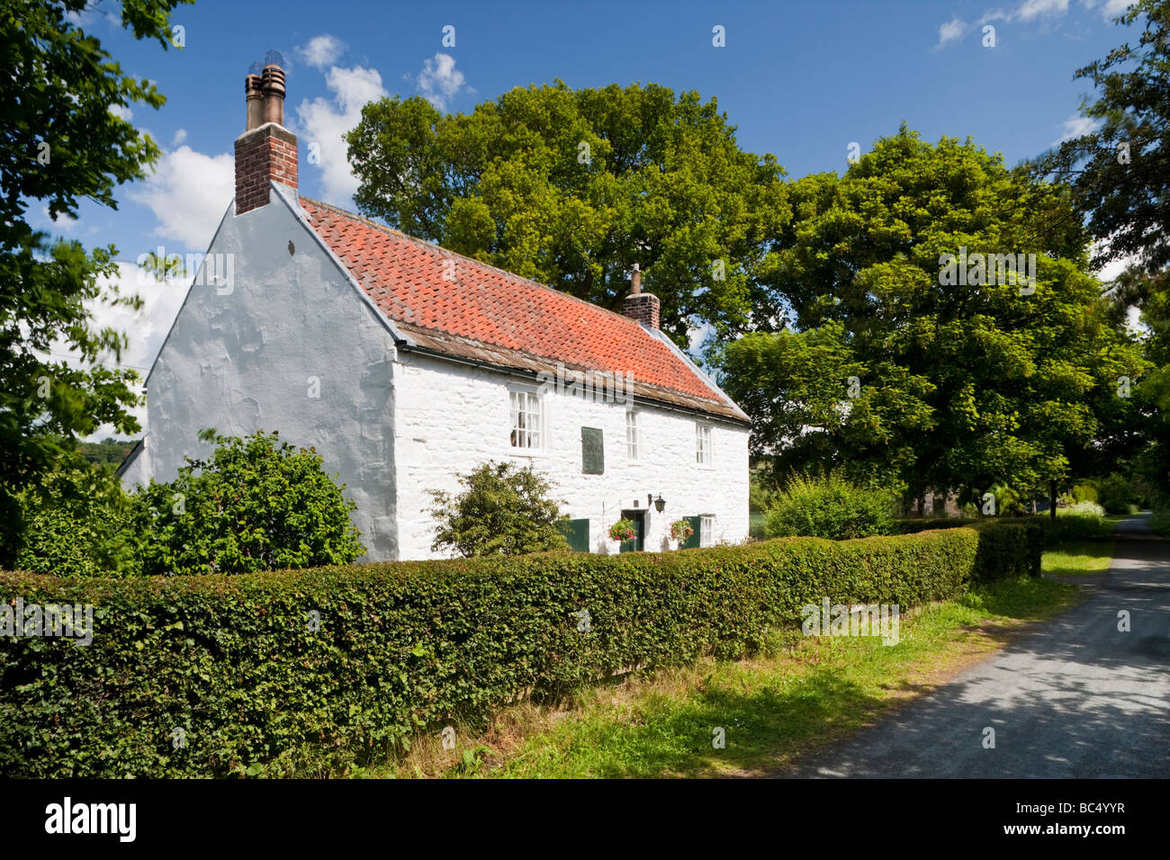 George Stephenson s cottage next to Wylam waggonway on the south bank ...