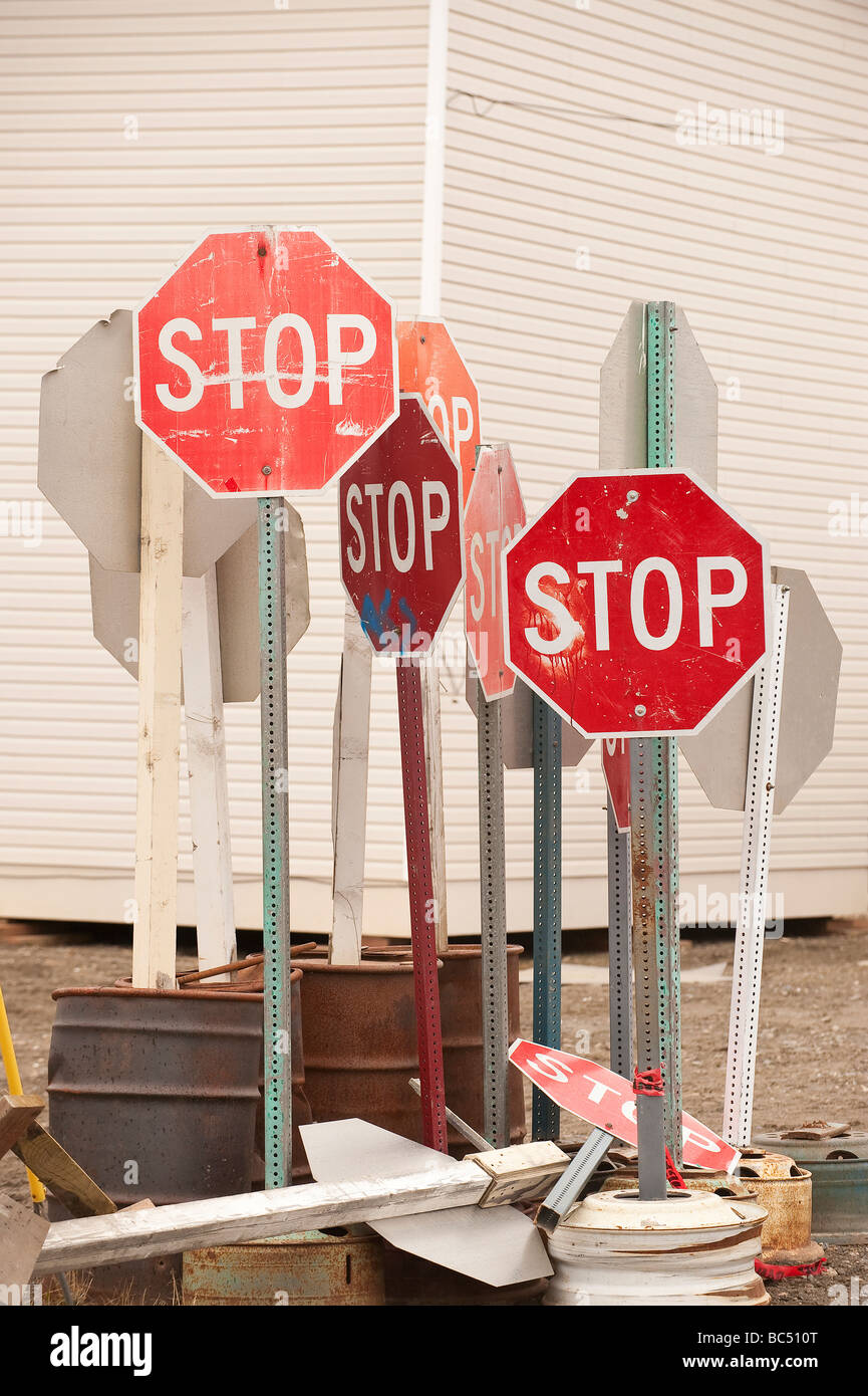 Stop signs hi-res stock photography and images - Alamy