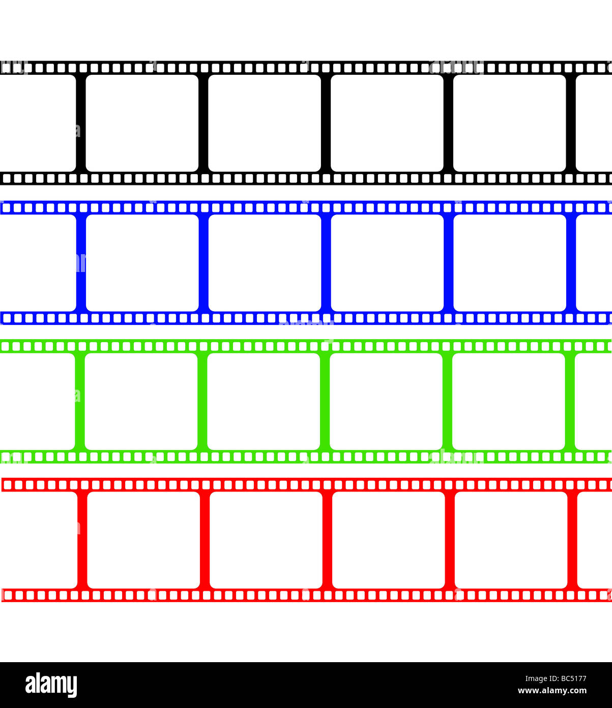Old film stripes hi-res stock photography and images - Alamy
