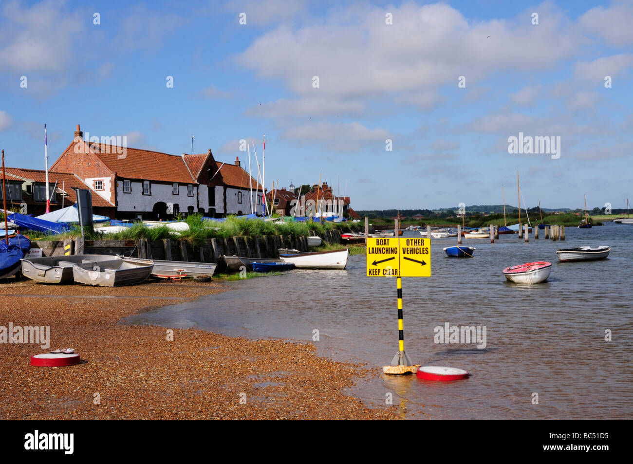 Burnham Overy Staithe, Norfolk England UK Stock Photo - Alamy