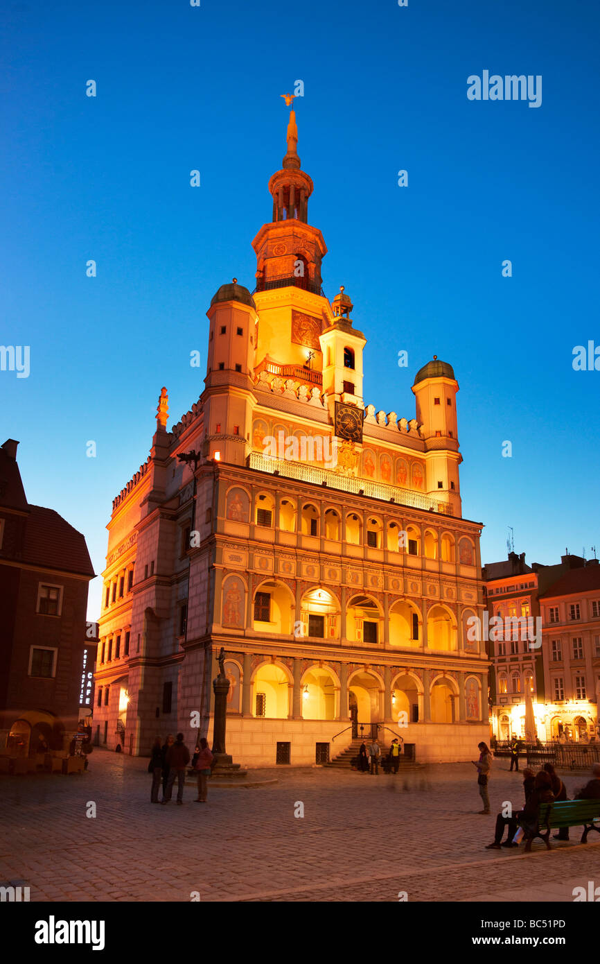 The Old Square in Poznan Stock Photo - Alamy