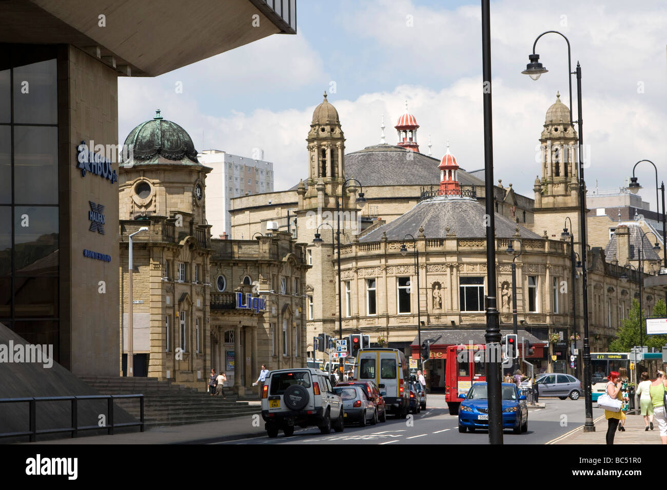 Halifax Bank of Scotland HBOS Halifax headquarters Metropolitan Borough ...