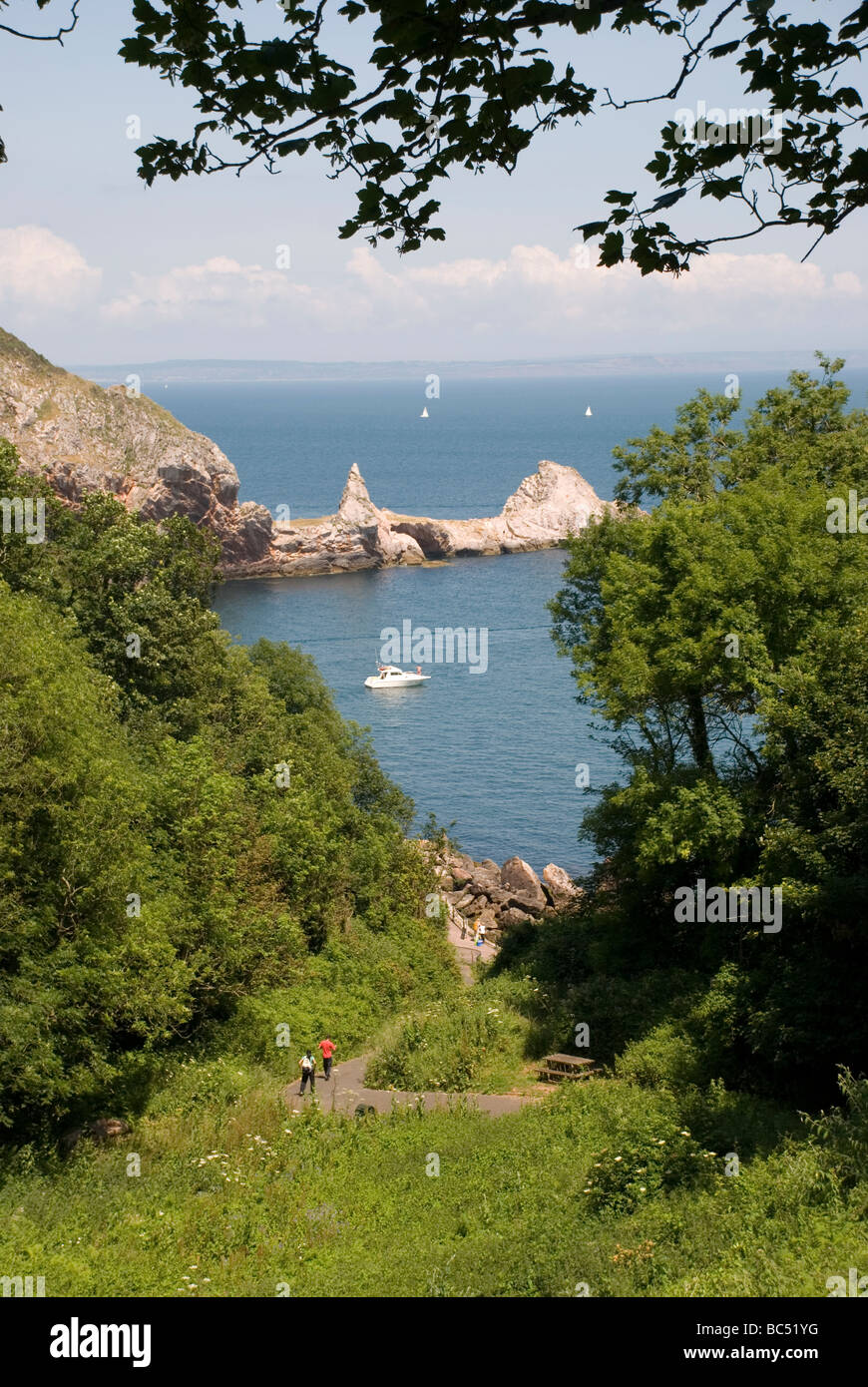 English riviera geopark hi-res stock photography and images - Alamy