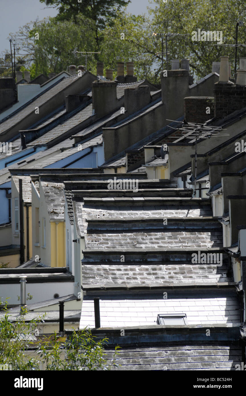 Terraced rooftops hi-res stock photography and images - Alamy
