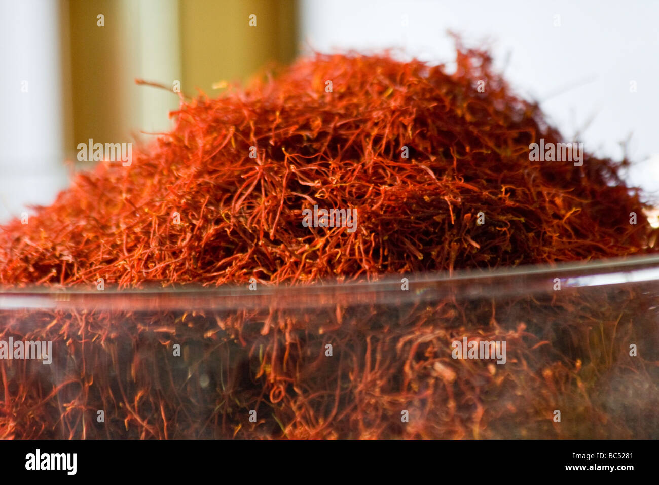 Saffron in a Shop in Mashhad Iran Stock Photo - Alamy