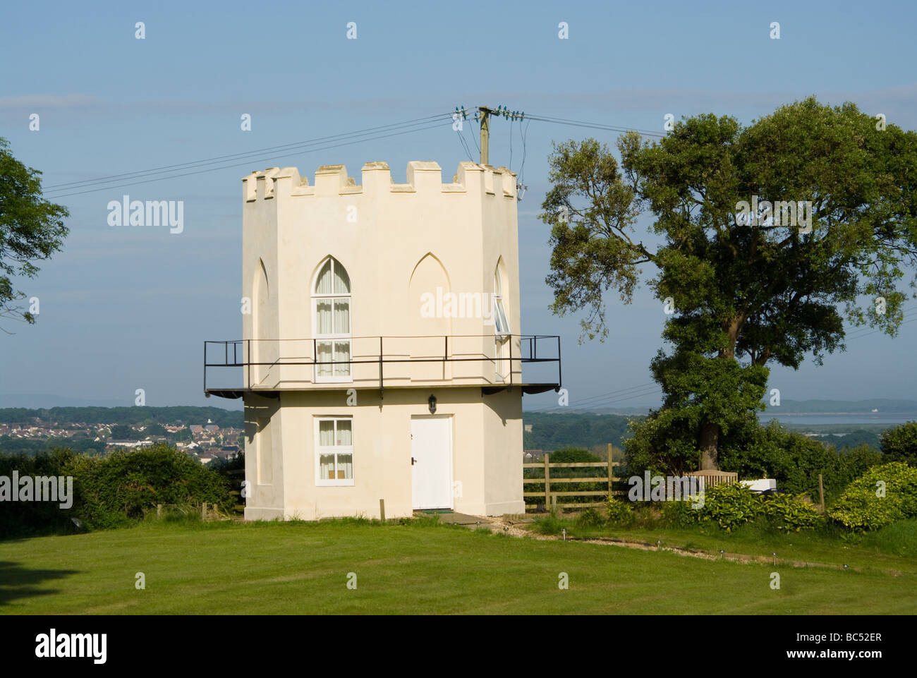 A Folly Bickington North Devon England Stock Photo - Alamy