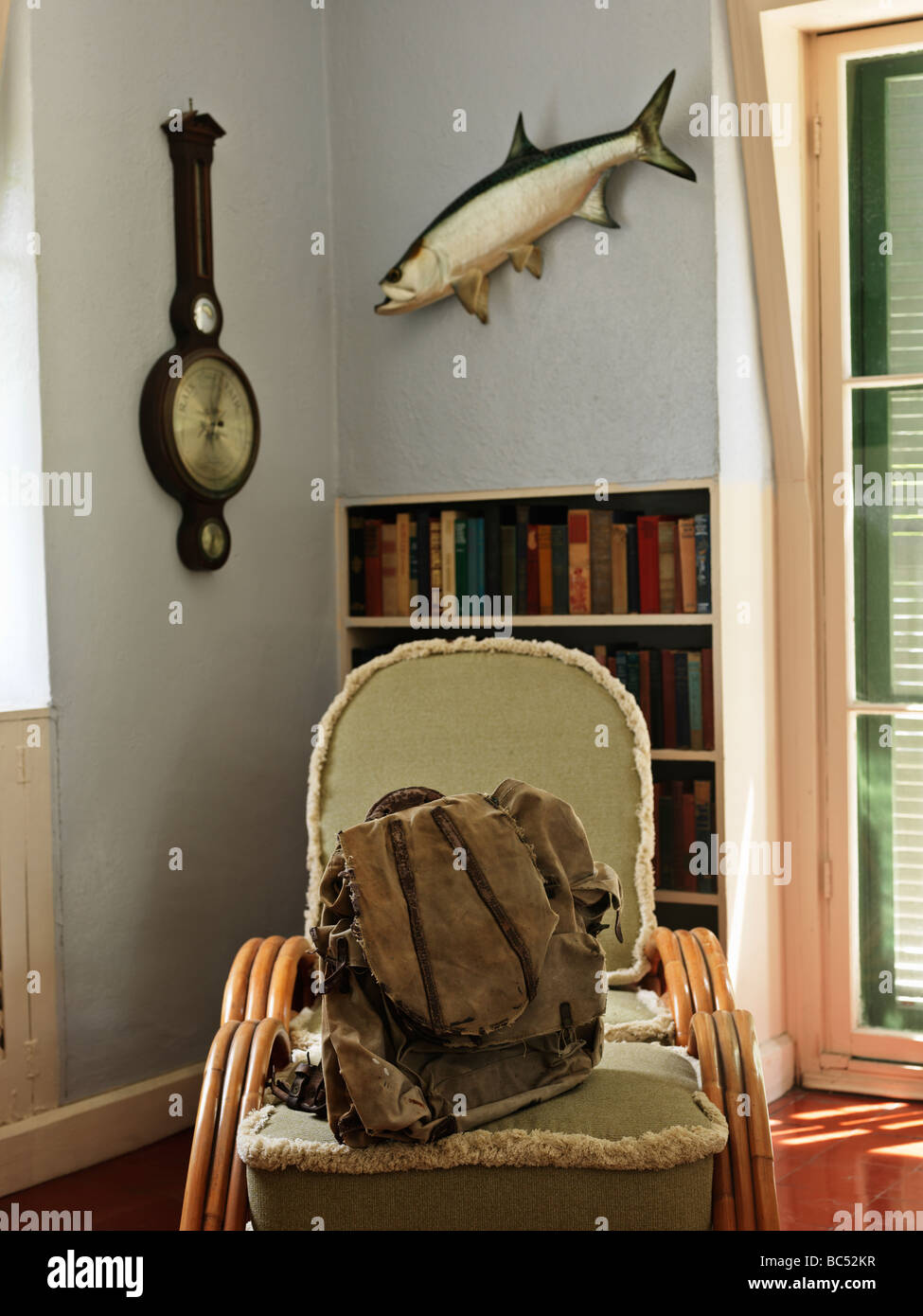 Ernest Hemingway House,study and studio Stock Photo - Alamy