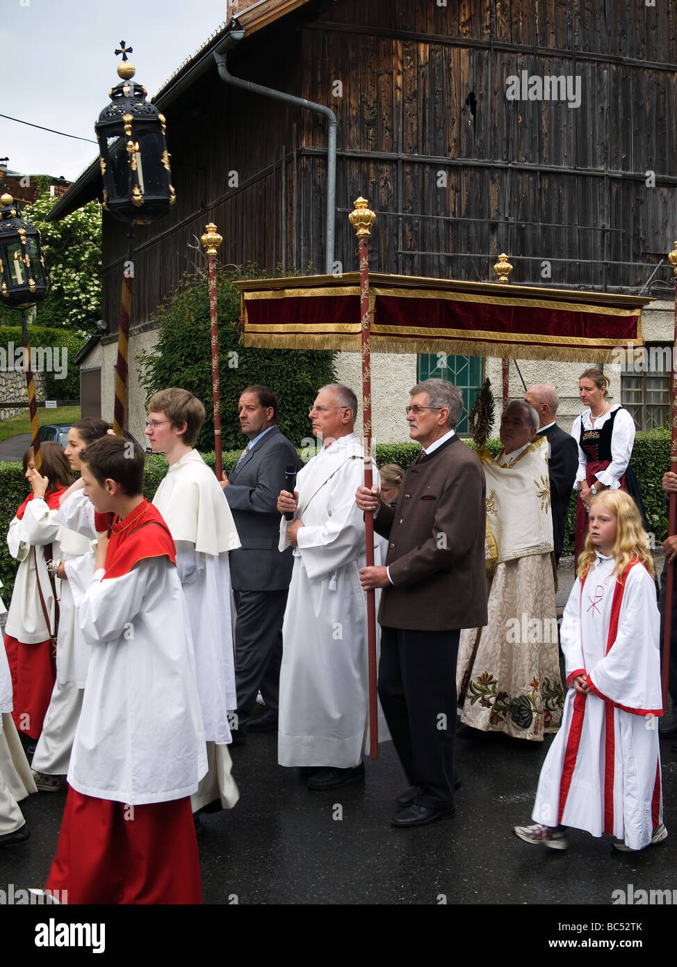 Blessed sacrament procession hi-res stock photography and images - Alamy