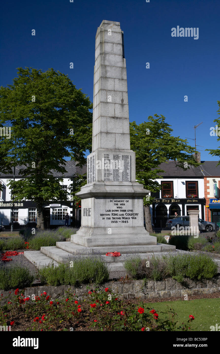 The War memorial newtownards county down northern ireland uk Stock ...