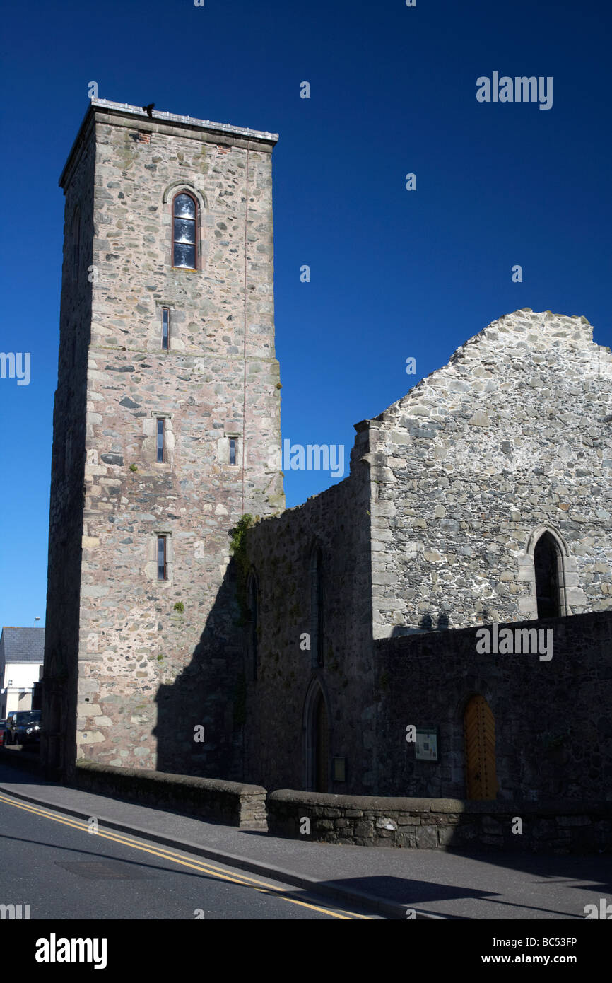 newtownards priory ruins and remains of a dominican black friary county ...