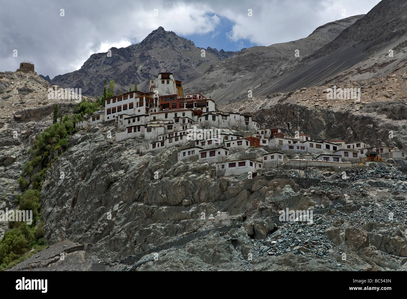 Diskit Gompa. Nubra Valley. Ladakh. India Stock Photo - Alamy