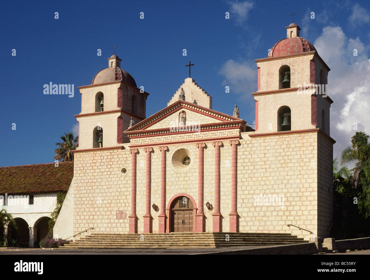 The SANTA BARBARA MISSION is one of the best examples of FATHER ...