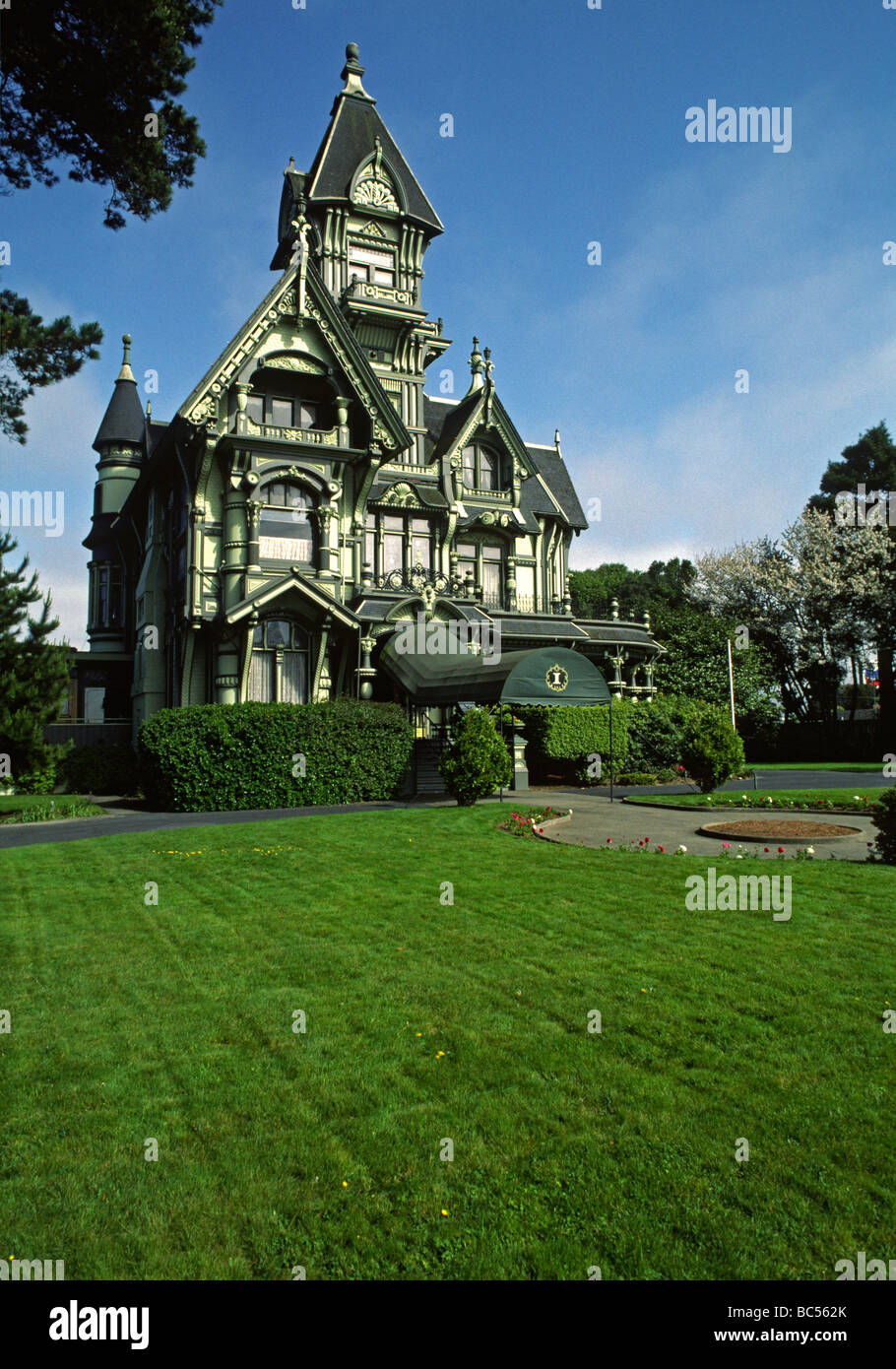 THE CARSON MANSION is the crown jewel of OLD TOWN EUREKA is now used as ...