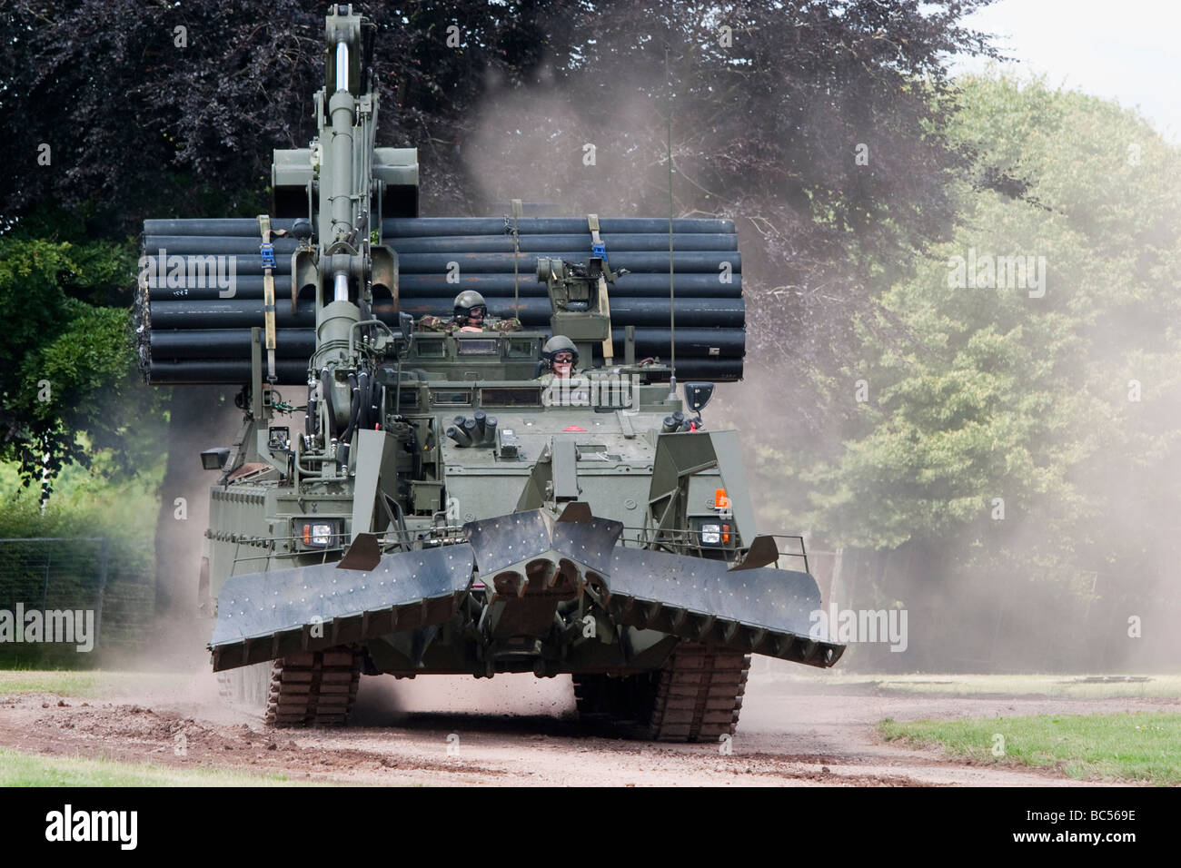 Tankfest Trojan AVRE Stock Photo - Alamy
