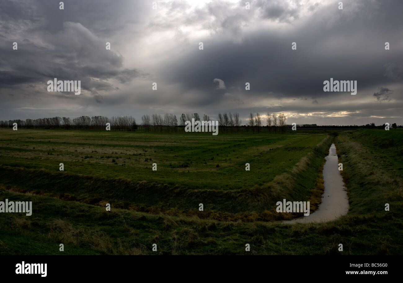 Guys Head Terrington Marsh The Wash Lincolnshire England Stock Photo ...