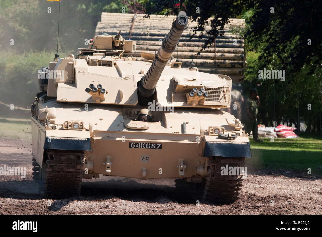 Tankfest 2009 Challenger Tank Stock Photo - Alamy