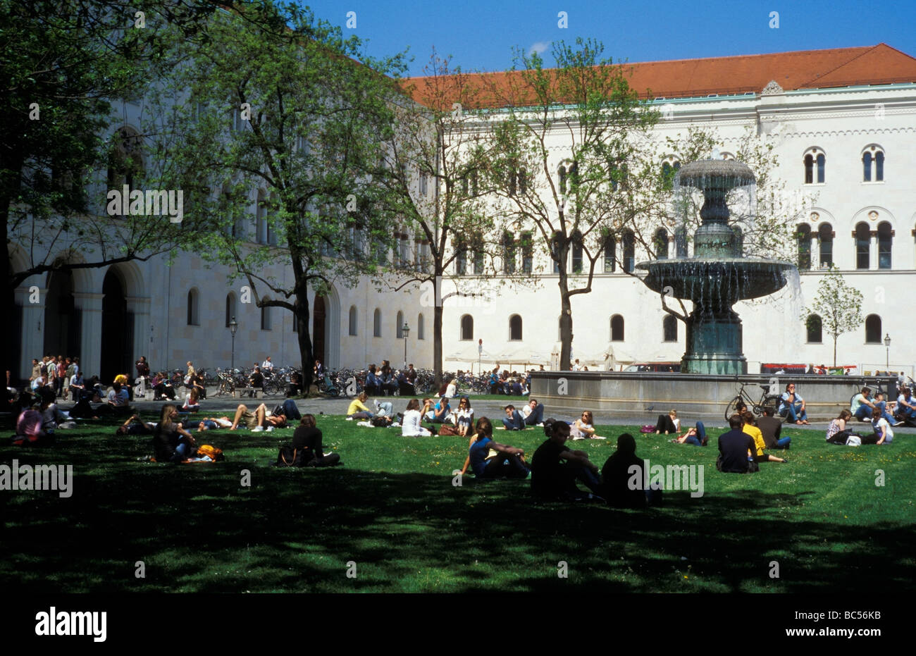 University Munich Bavaria Germany May 2009 Stock Photo - Alamy