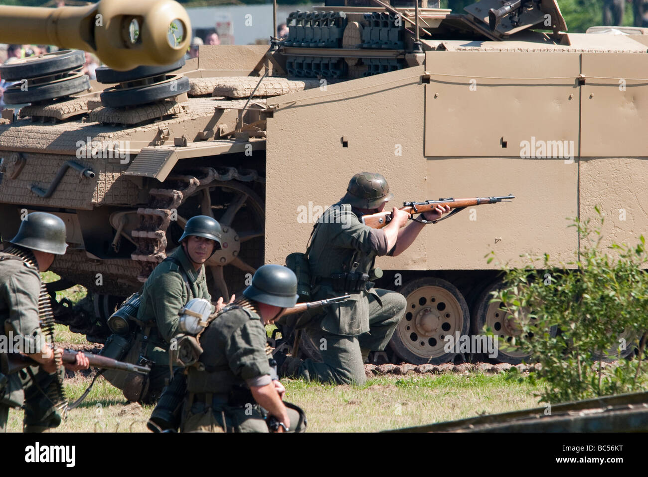 World war two re enactment war hi-res stock photography and images - Alamy