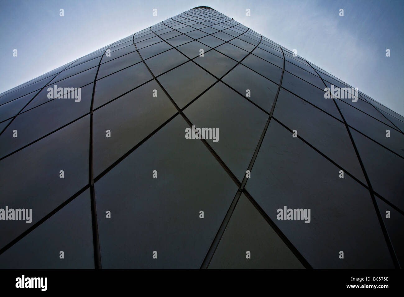 Abstract view of the Tacoma, Washington Museum of Glass, zinc exterior ...