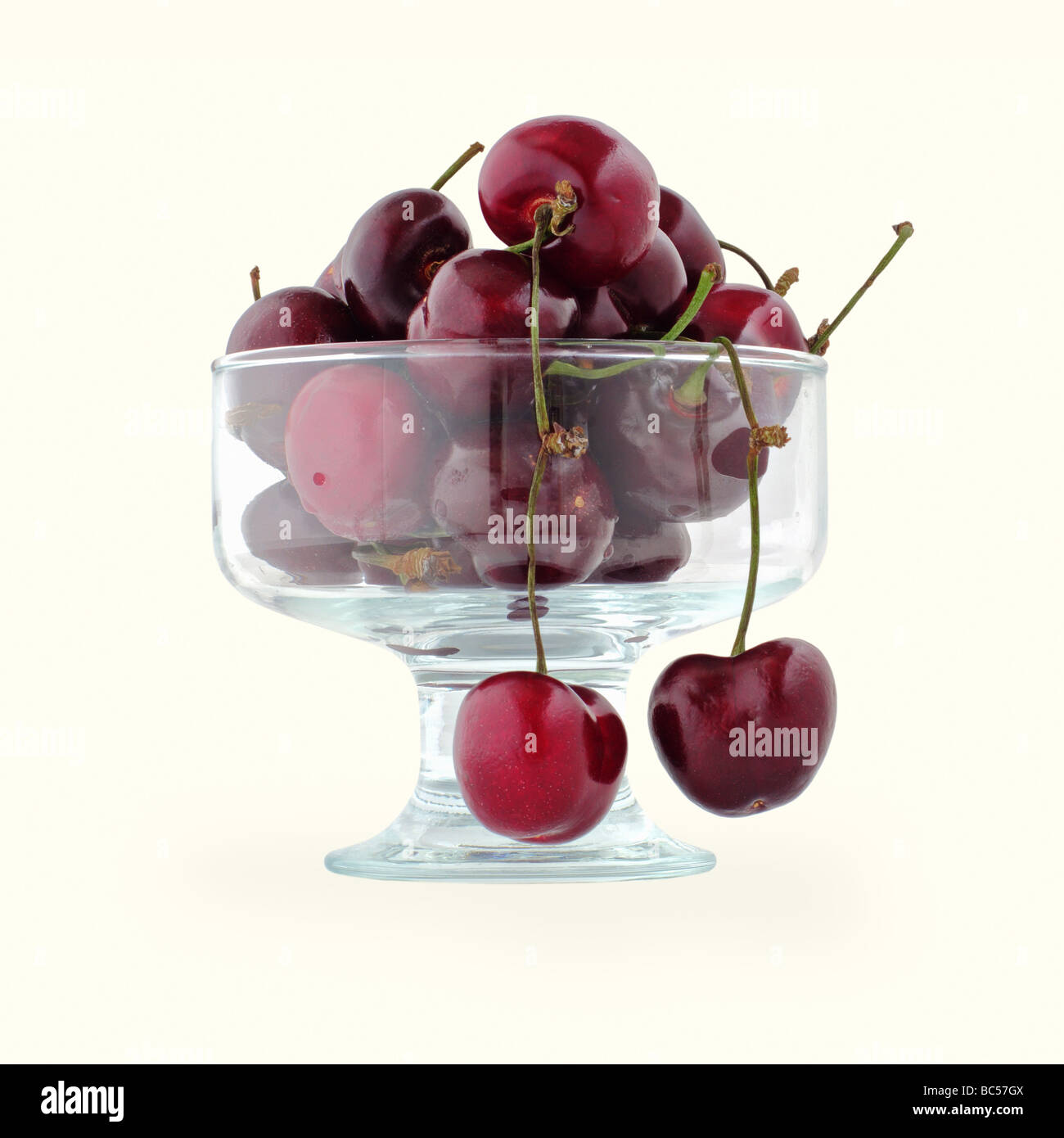 Cherries on a stem hi-res stock photography and images - Alamy