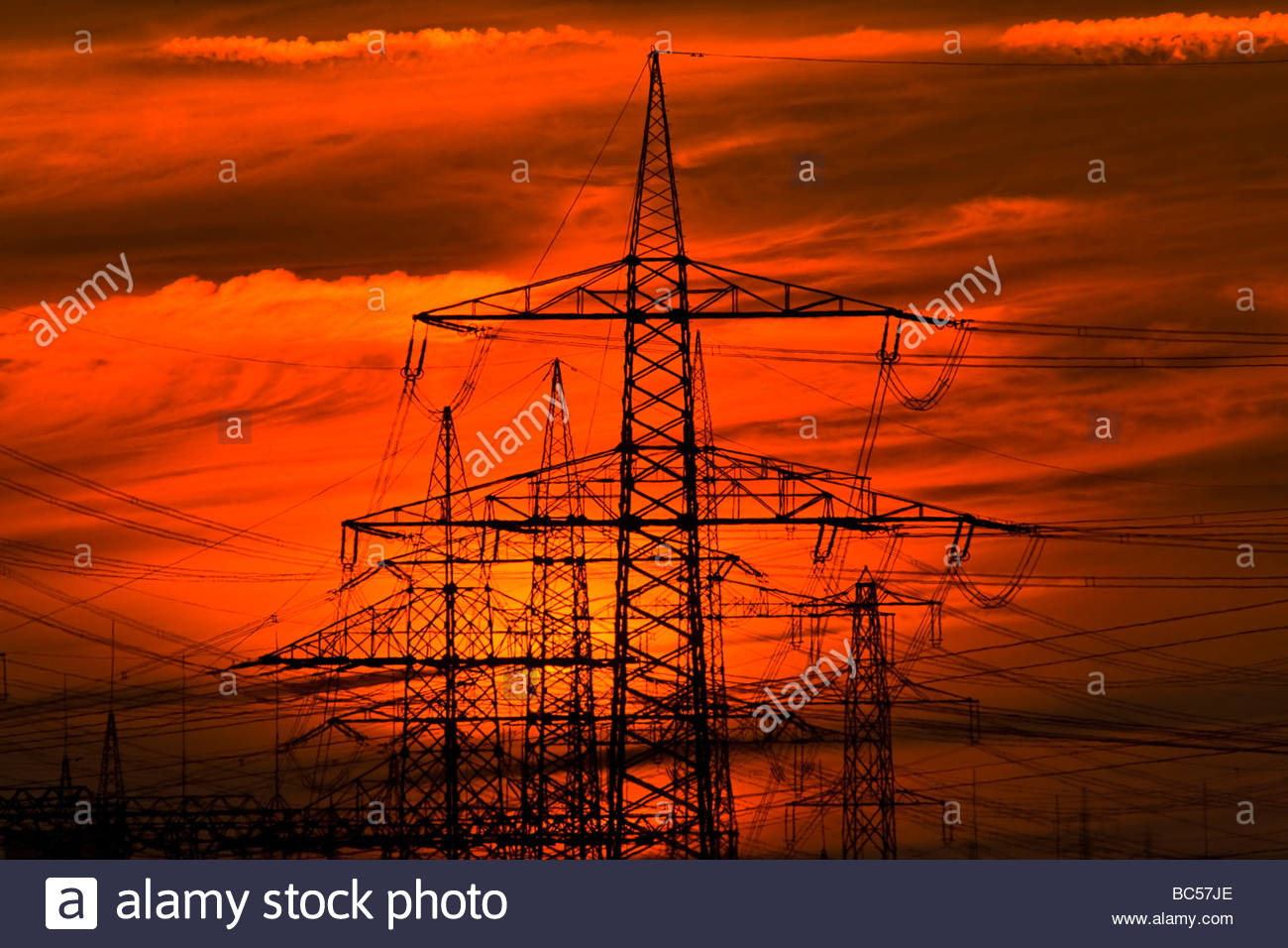 Power Poles Stock Photos & Power Poles Stock Images - Alamy