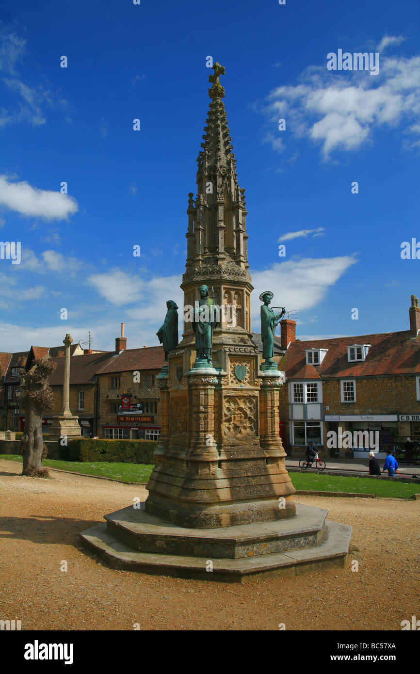 The George Digby Wingfield Digby memorial outside Sherborne Abbey ...