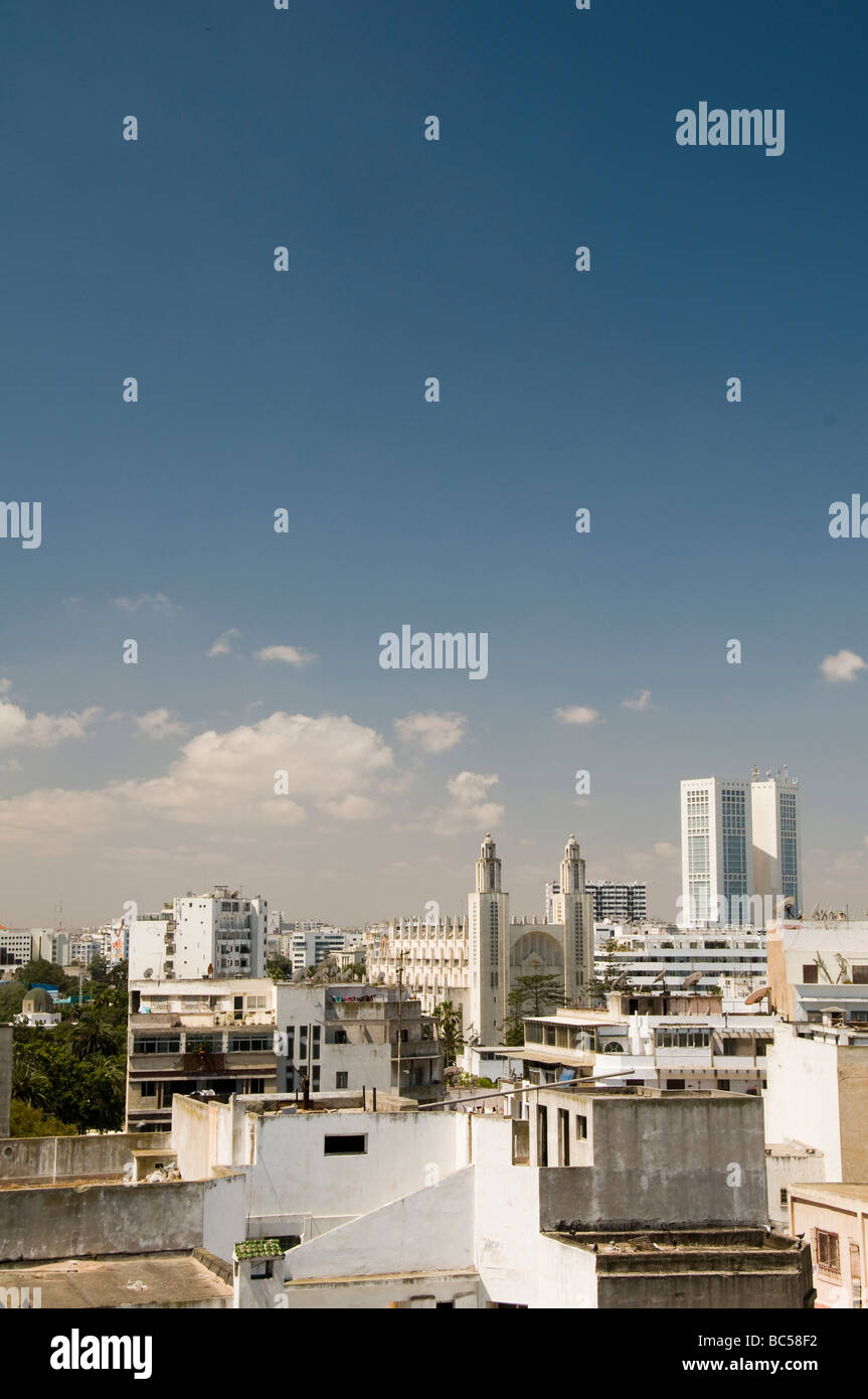 Morocco casablanca skyline hi-res stock photography and images - Alamy
