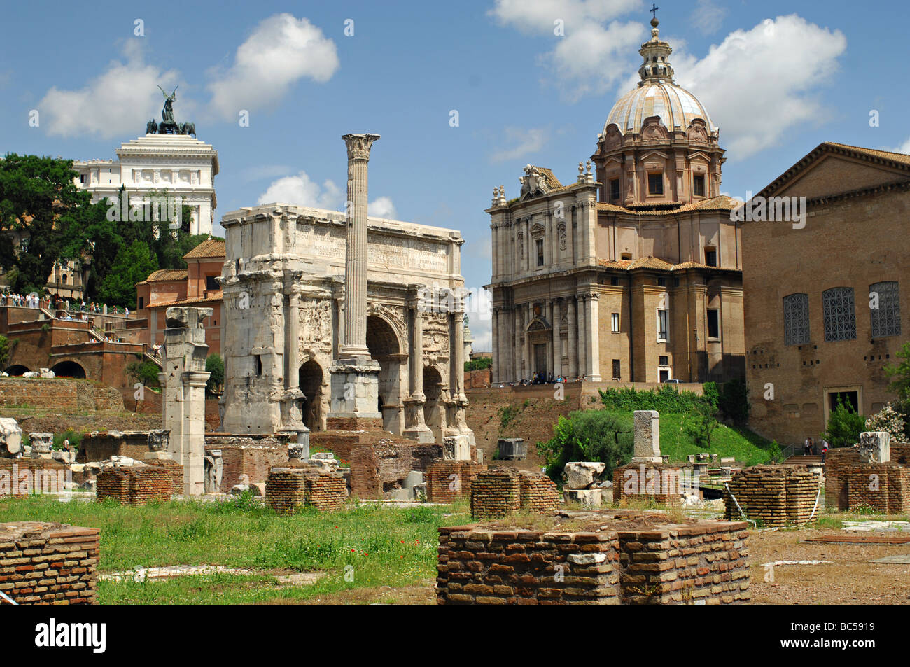 The Forum, Rome Italy Stock Photo - Alamy