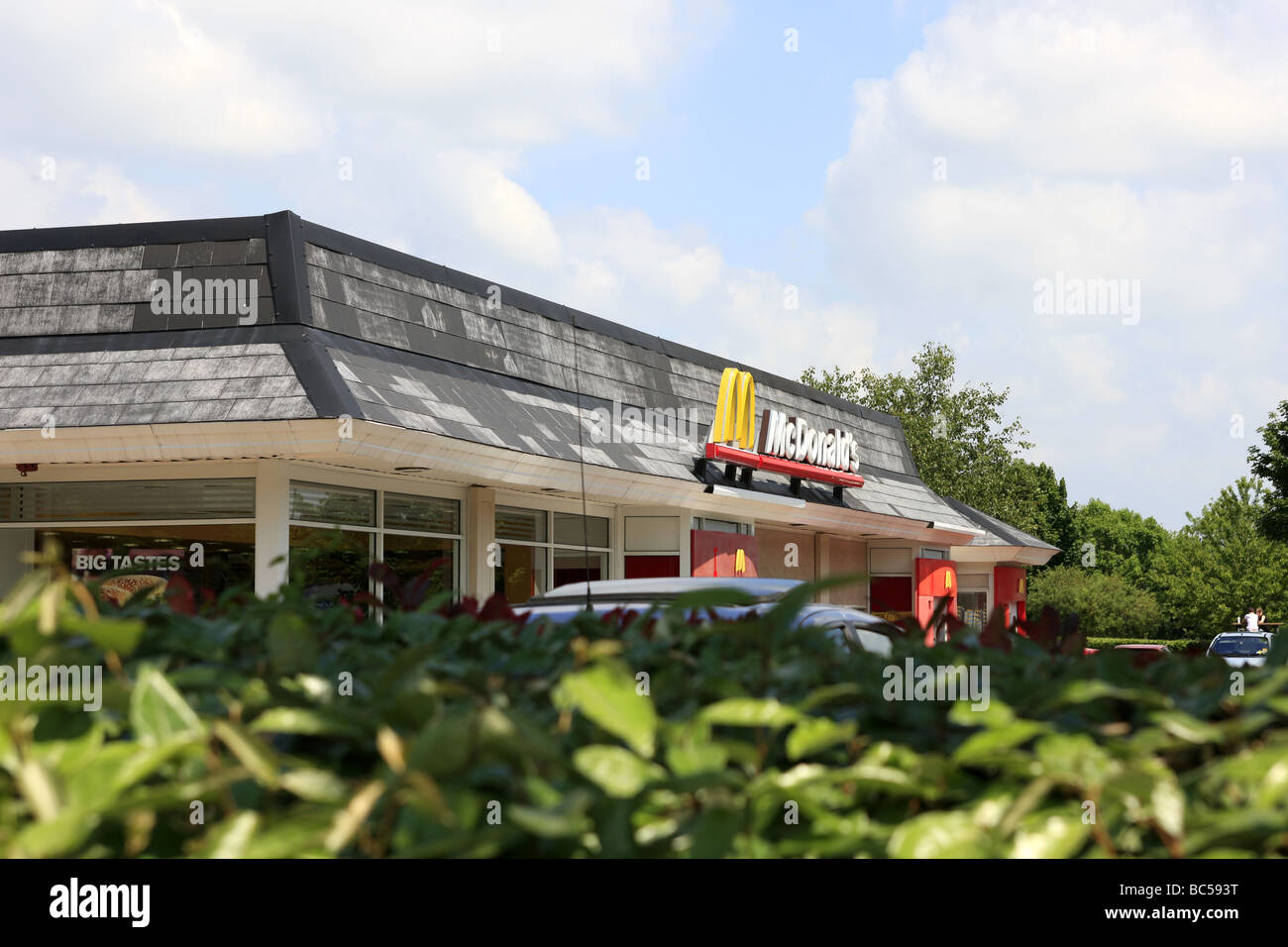 McDonalds Fast Food restaurant Stock Photo - Alamy
