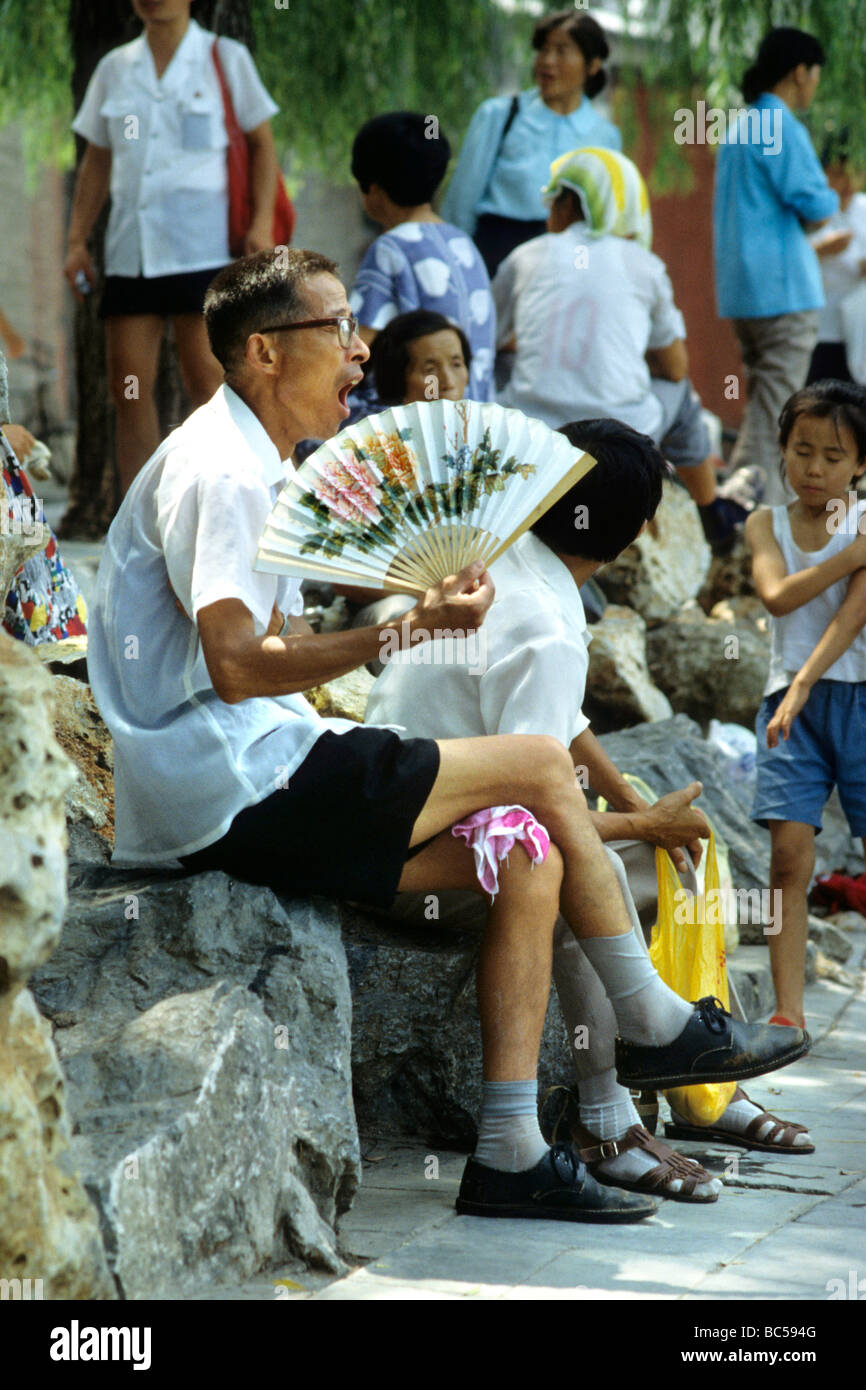 china beijing daily life Stock Photo - Alamy