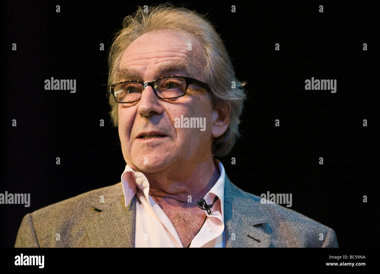 Gerald Scarfe English cartoonist and illustrator pictured speaking on ...
