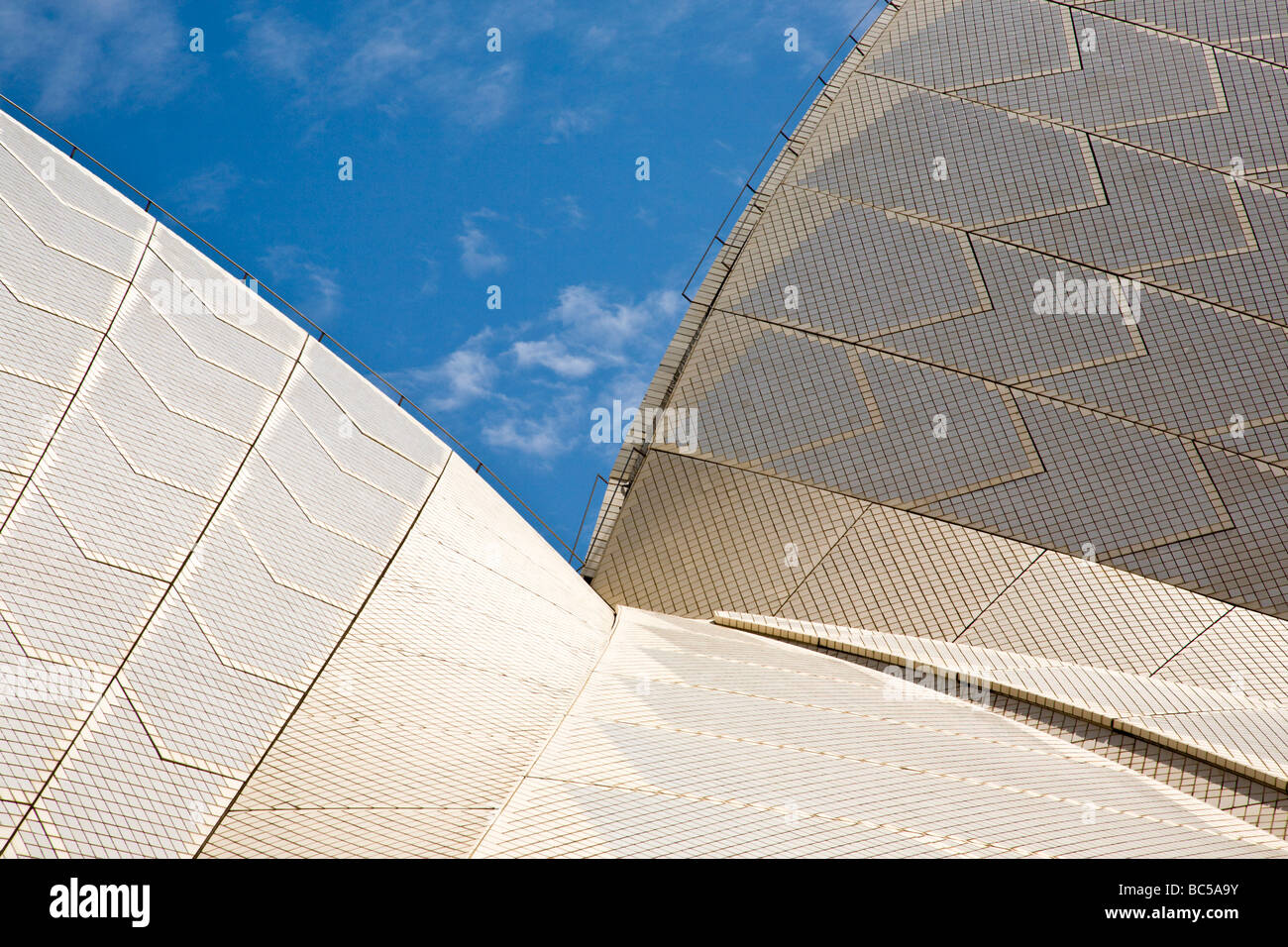 Abstract close up view of Sydney Opera House NSW Australia Stock Photo ...