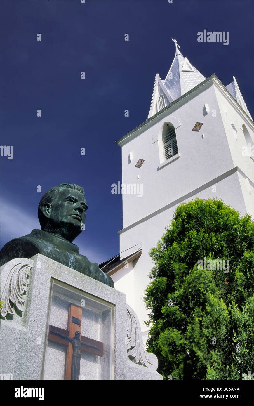 Rev Moczygemba grave and Immaculate Conception of Blessed Virgin Mary ...