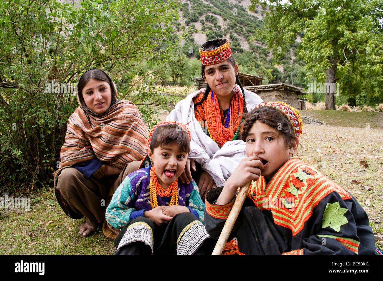 Kalasha girl pakistan hi-res stock photography and images - Alamy