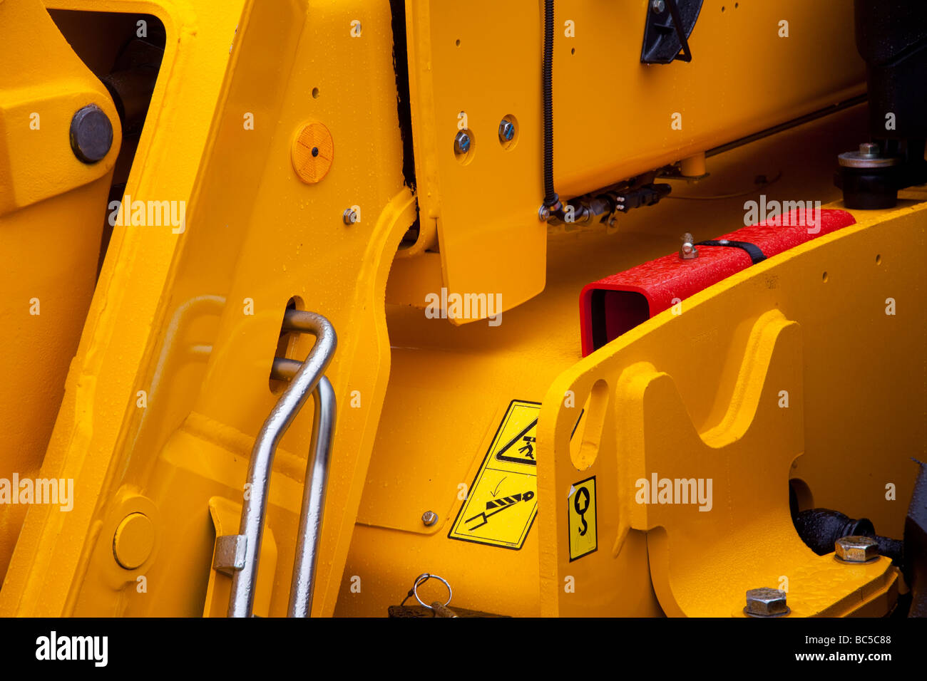 Close-ups of JCB Excavation machines Stock Photo - Alamy