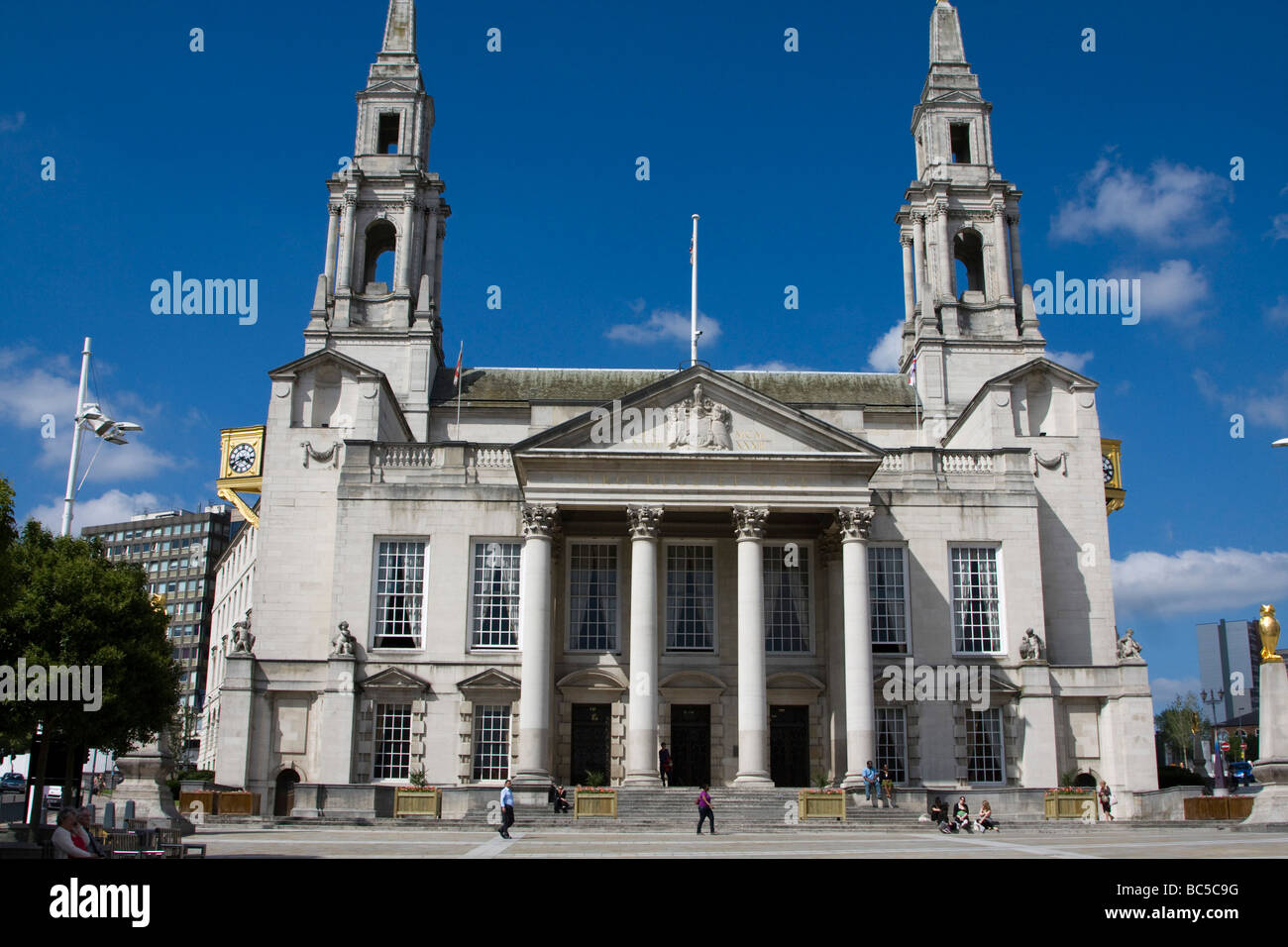 Leeds city centre West Yorkshire England uk gb Stock Photo - Alamy
