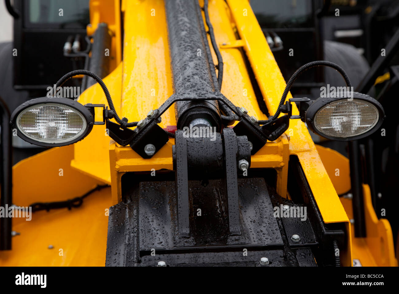 Close-ups of JCB Excavation machines Stock Photo - Alamy