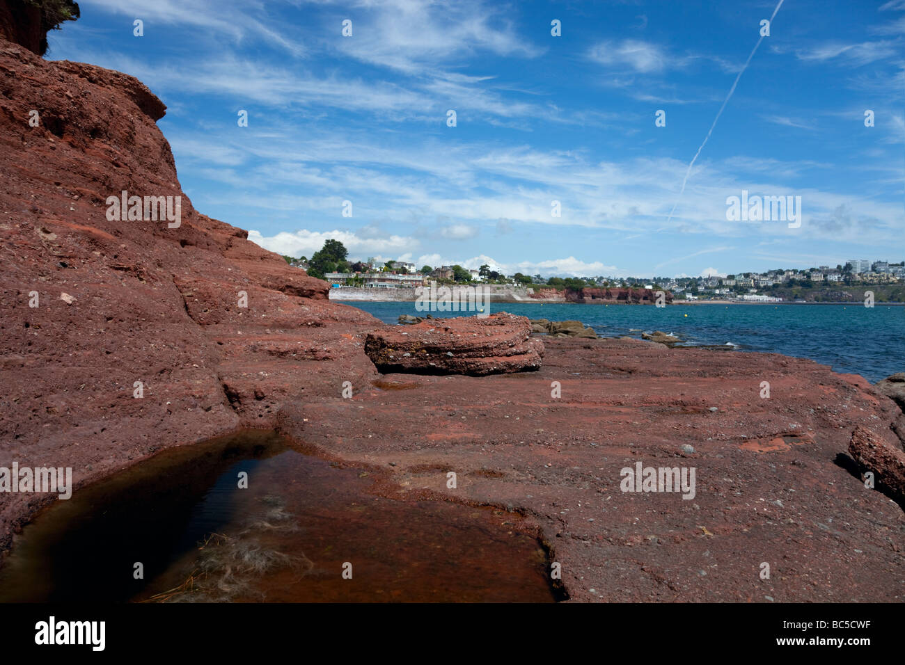 English riviera geopark hi-res stock photography and images - Alamy