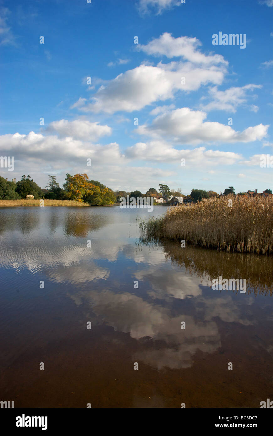 Beaulieu Lake Hampshire UK Stock Photo - Alamy
