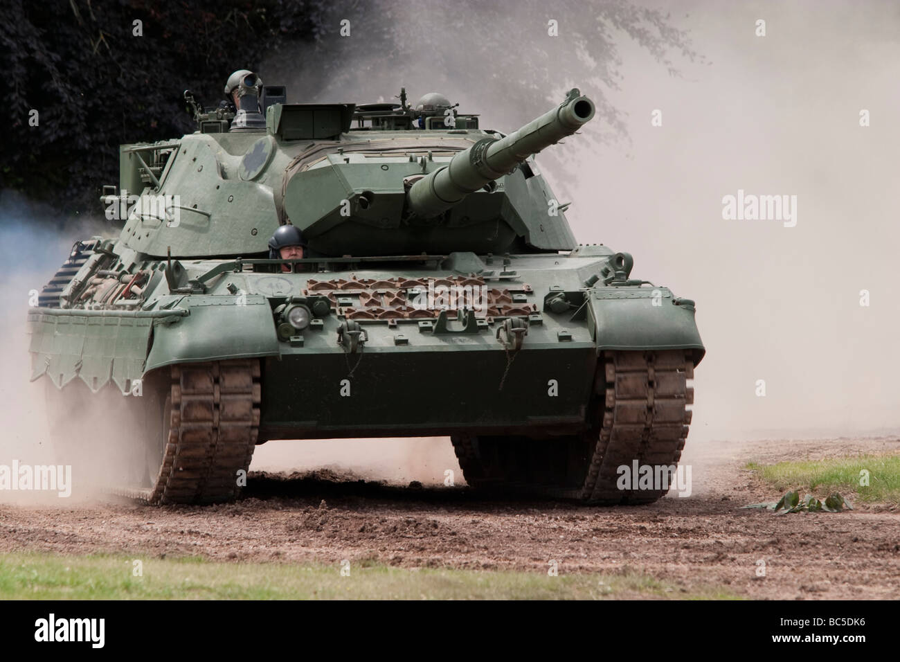 German Leopard Tank Stock Photo - Alamy