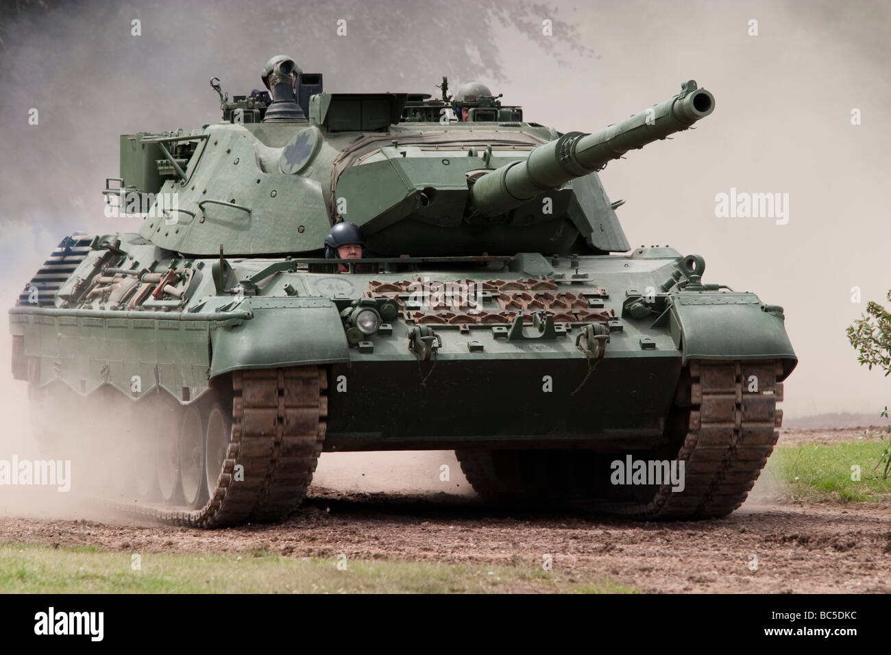 German Leopard Tank Stock Photo - Alamy