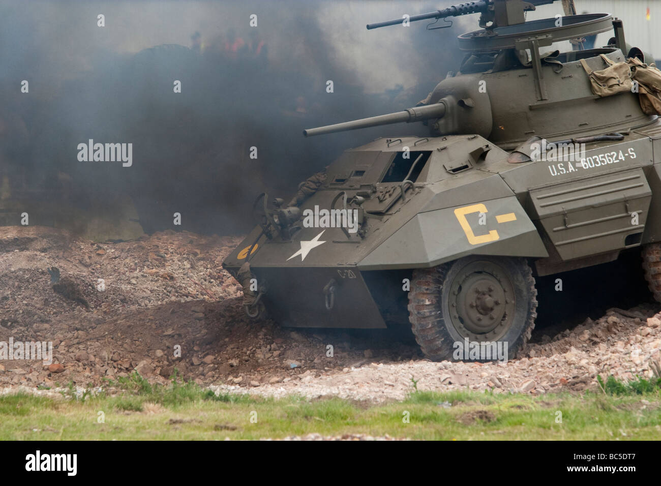 M8 Greyhound armoured Stock Photo - Alamy