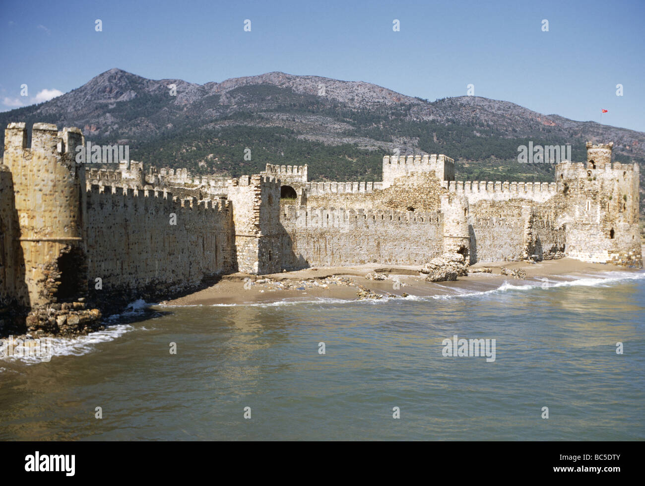 Mamure Kalesi Seljuk castle Anamur Turkey 690412 015 Stock Photo - Alamy