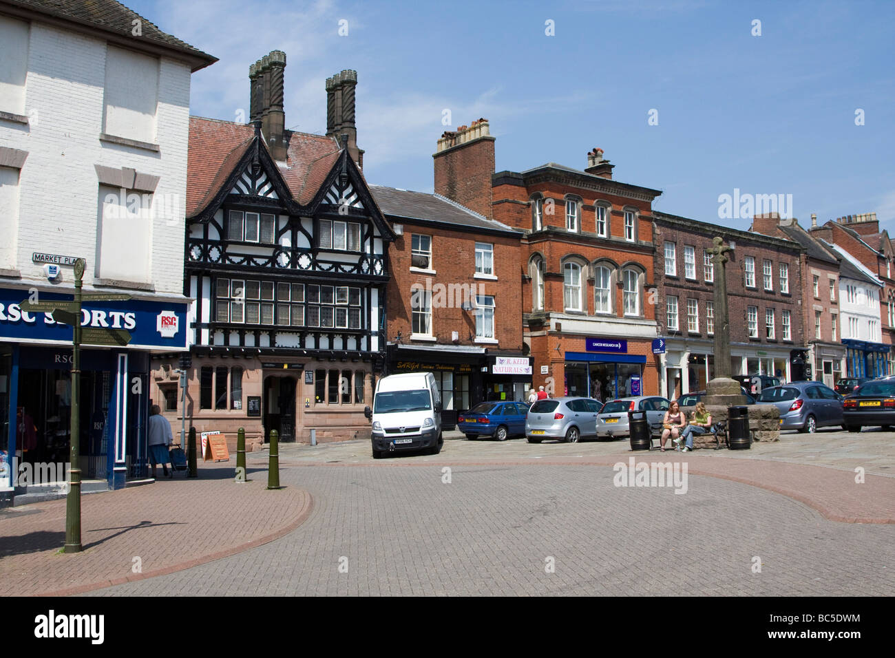 Leek is a market town in the county of Staffordshire, England, on the ...