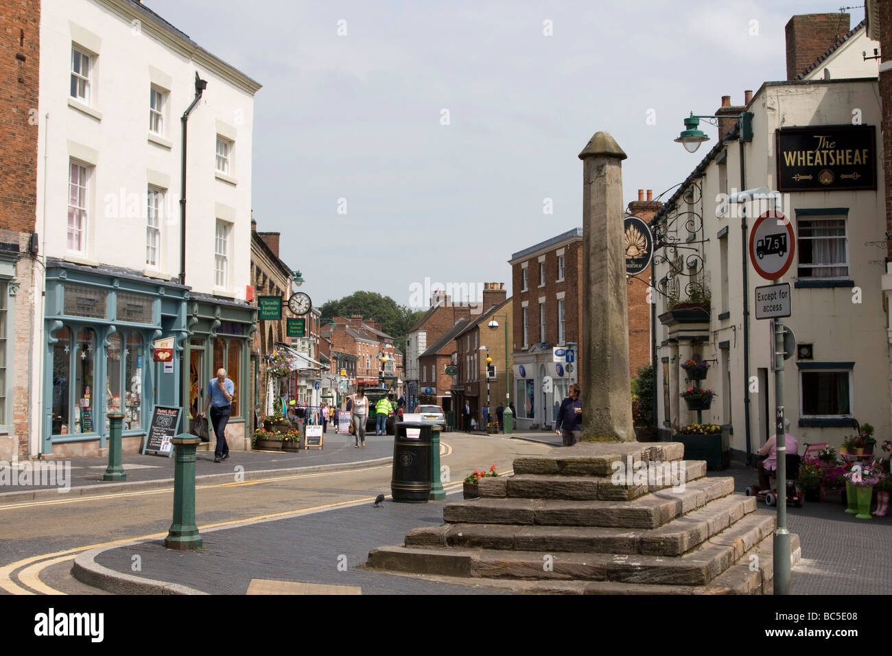 Cheadle is a small market town near Stoke-on-Trent, Staffordshire ...