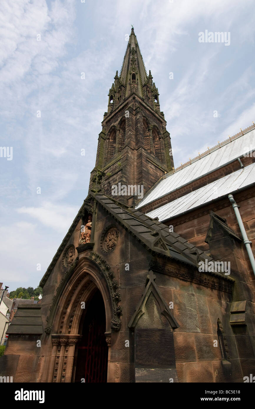 St. Giles' Church is a Roman Catholic church in the town of Cheadle ...