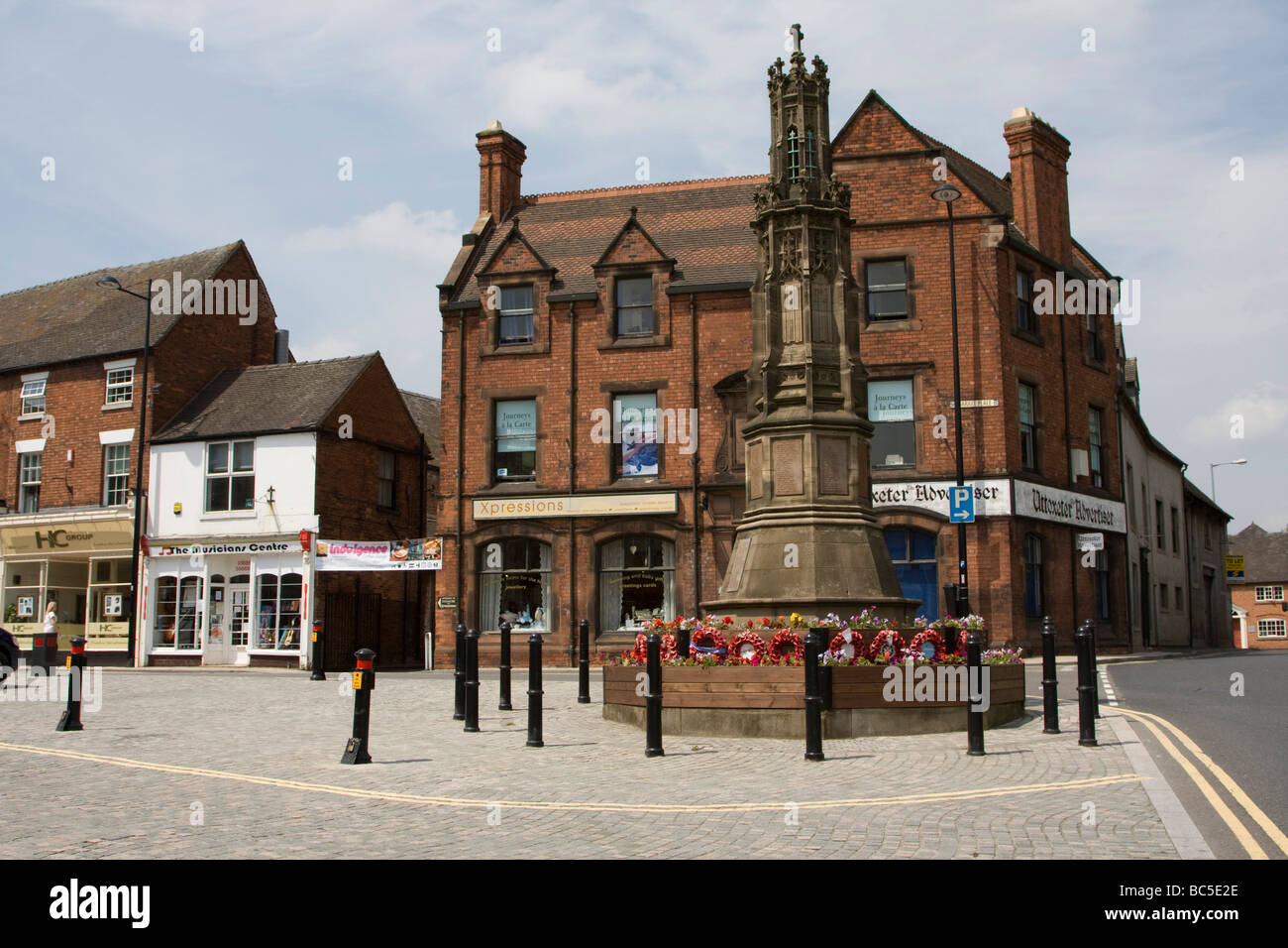 Uttoxeter town centre hi-res stock photography and images - Alamy