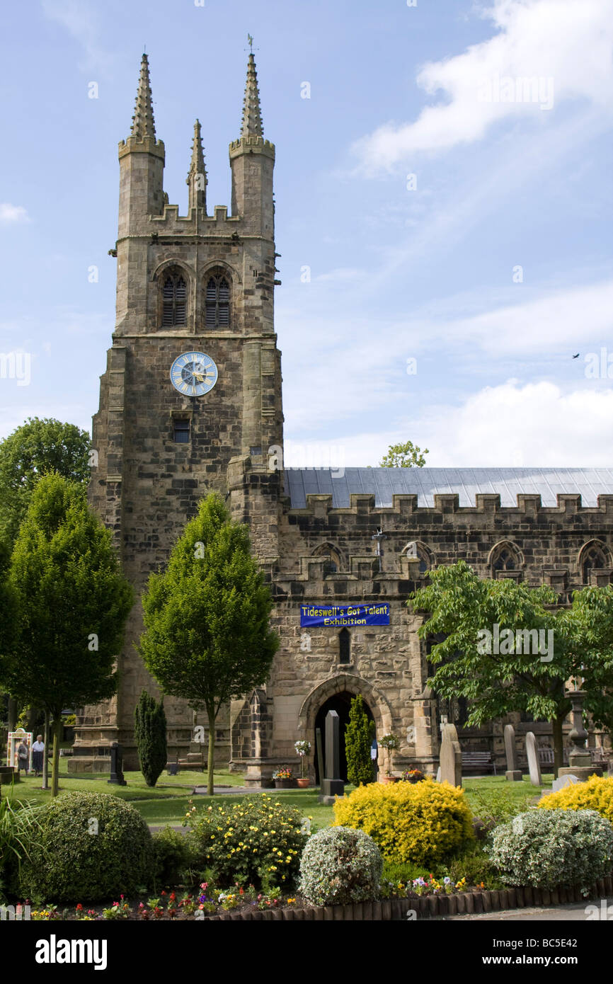 Cathedral of the Peak Tideswell is a village in the Derbyshire Peak ...