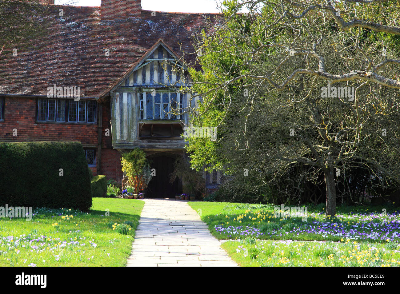 Great Dixter Sussex Christopher Lloyds Garden and House Stock Photo - Alamy